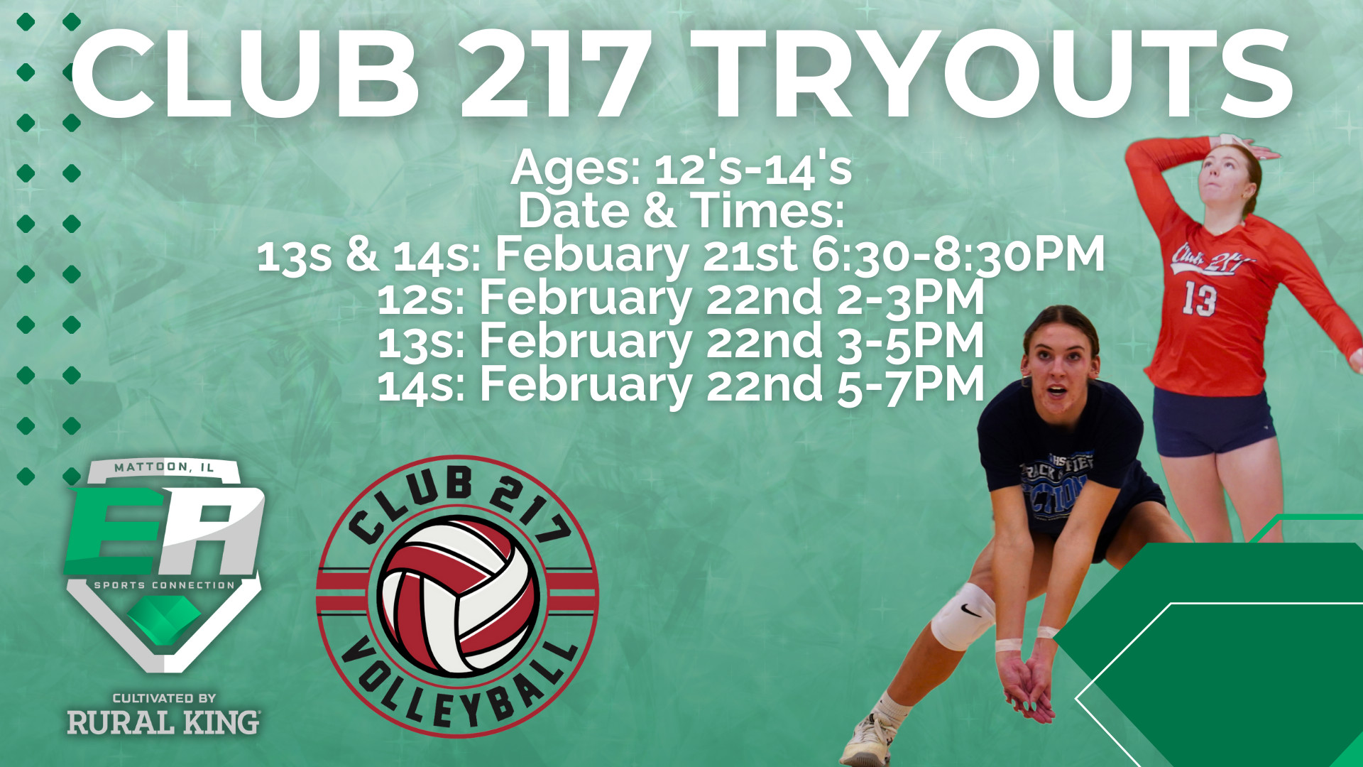 Club 217 Tryouts - Emerald Acres