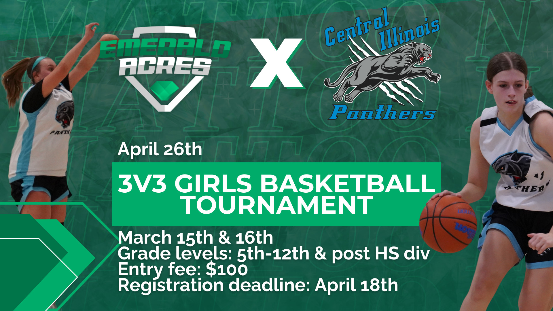 3v3 Girls Basketball Tournament - Emerald Acres