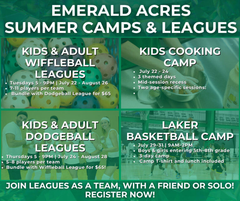 Event Calendar - Emerald Acres